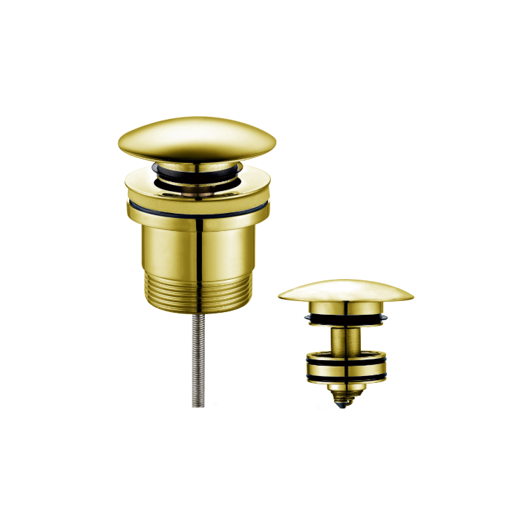 Universal Pop Up Waste Chrome/Brushed Nickel/Brushed Gold/Gun Metal ...